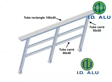 Jonctions de tubes aluminium sans soudure - I.D. ALU